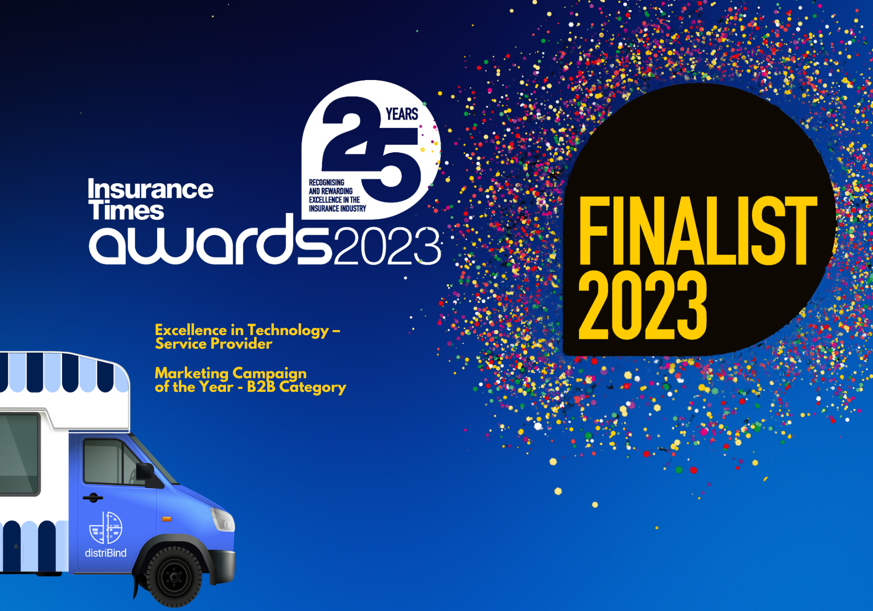 distriBind Celebrates Dual Nominations in Insurance Times Awards 2023!